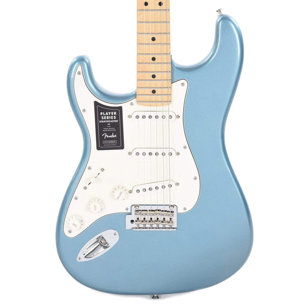 Fender Player Stratocaster LEFTY Tidepool – Chicago Music Exchange