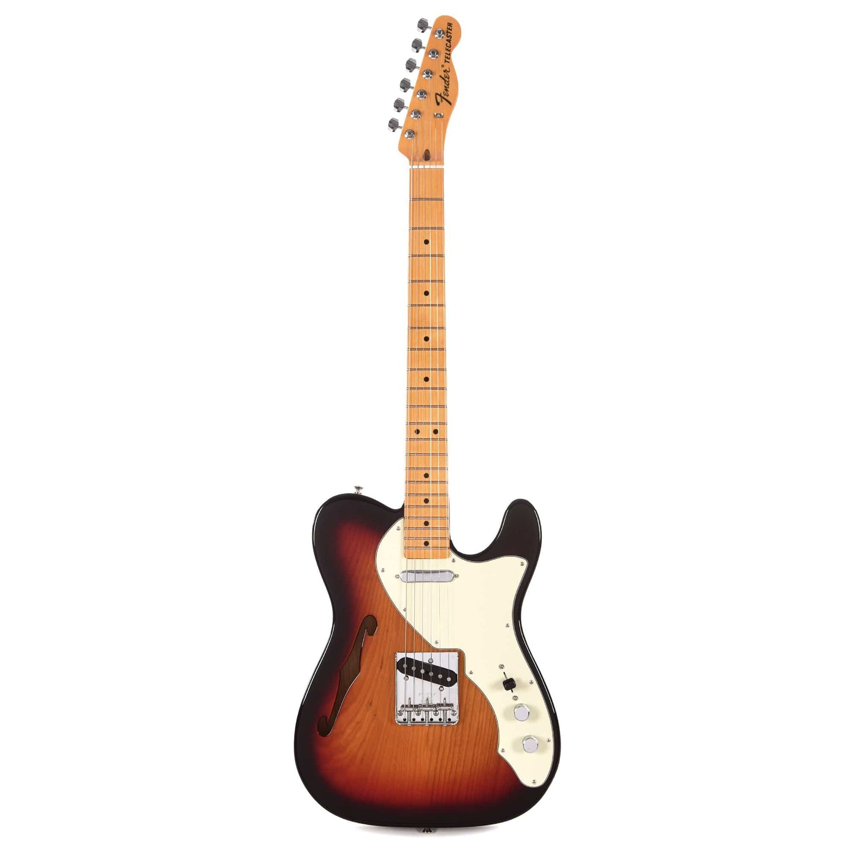 Fender American Original '60s Telecaster Thinline 3-Tone Sunburst ...