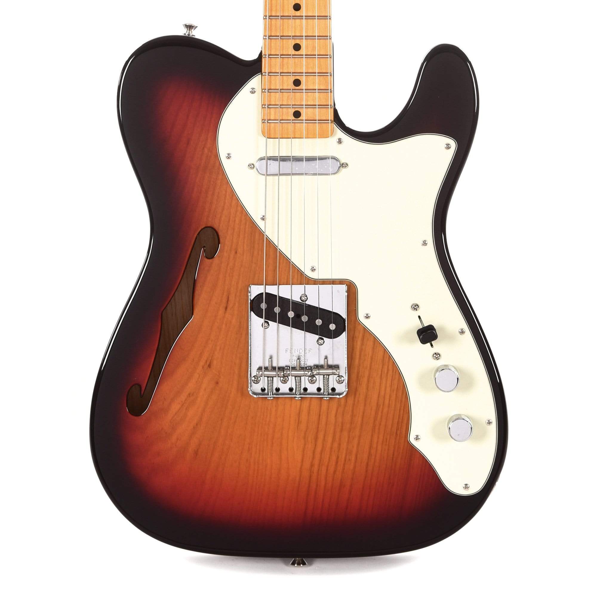 Fender American Original '60s Telecaster Thinline 3-Tone Sunburst ...