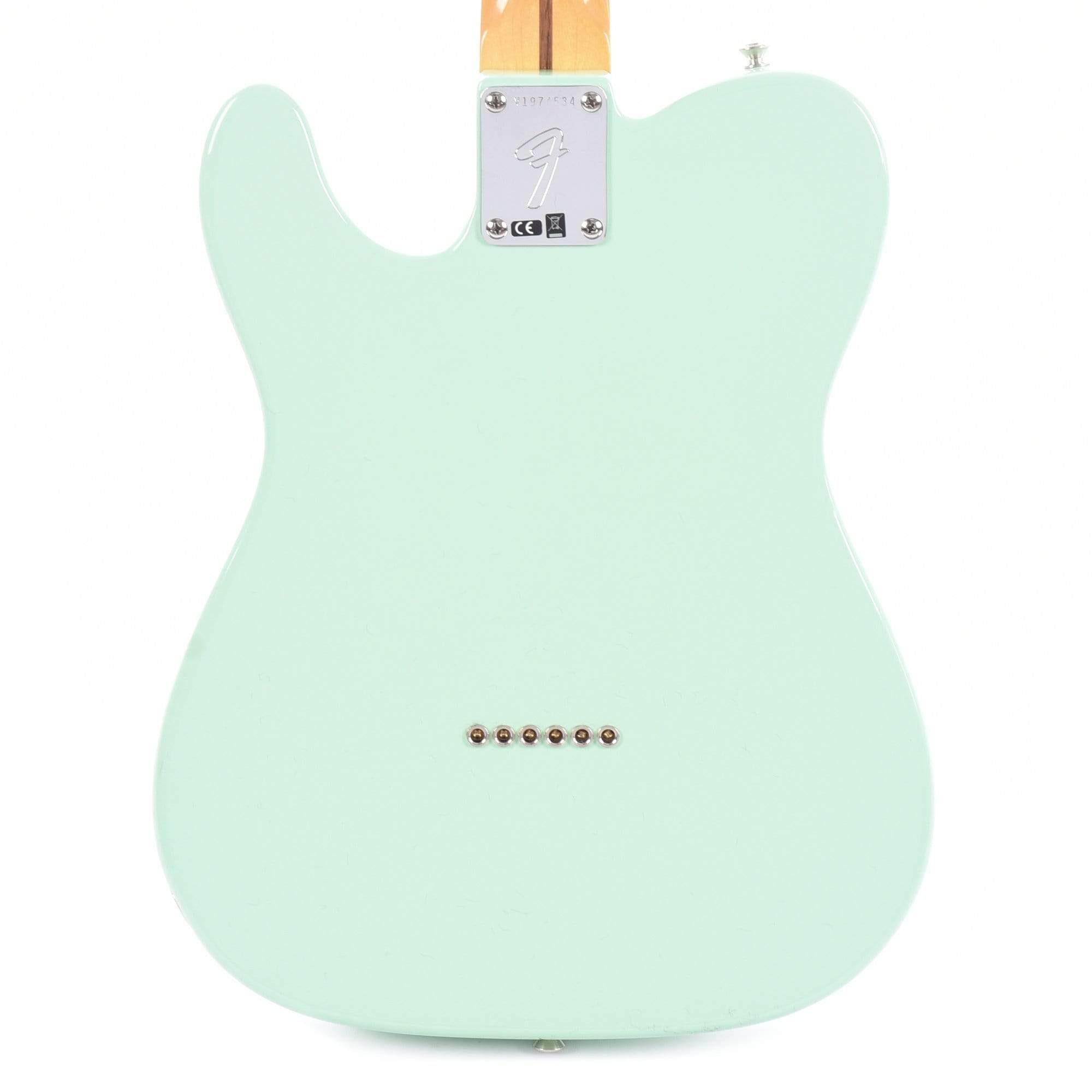 Fender American Original '60s Telecaster Thinline Sea Foam Green ...