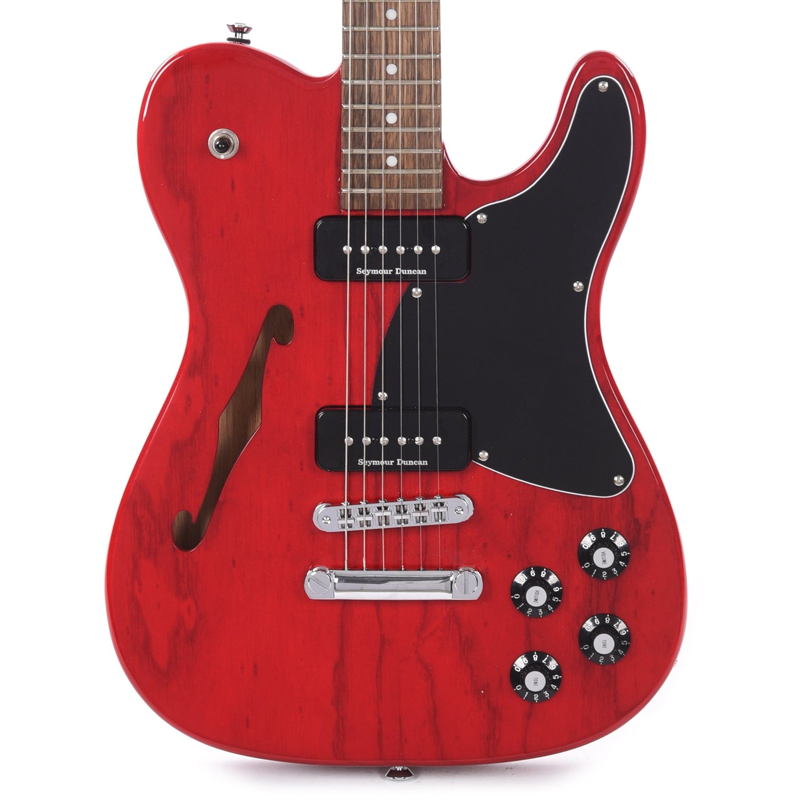 Fender Artist Jim Adkins JA-90 Telecaster Thinline Crimson Red Transpa ...