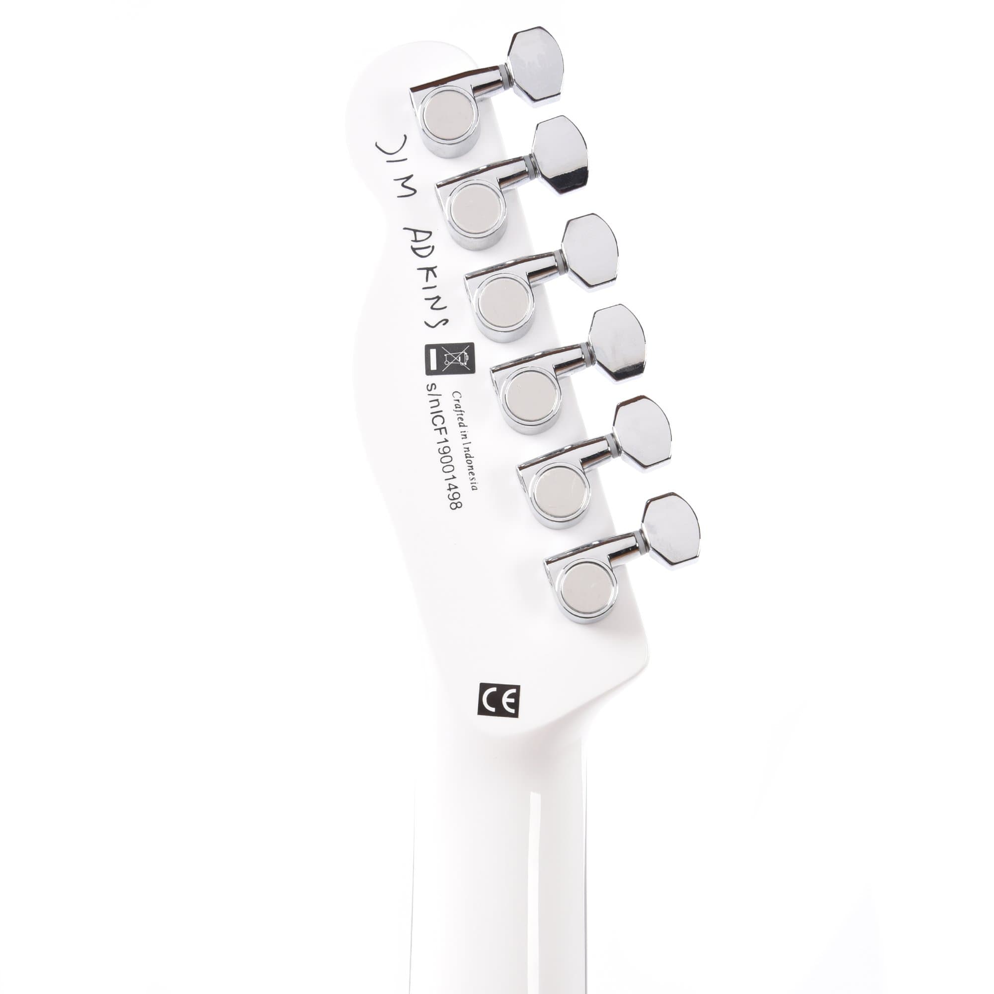 Fender Artist Jim Adkins JA-90 Telecaster Thinline White – Chicago ...