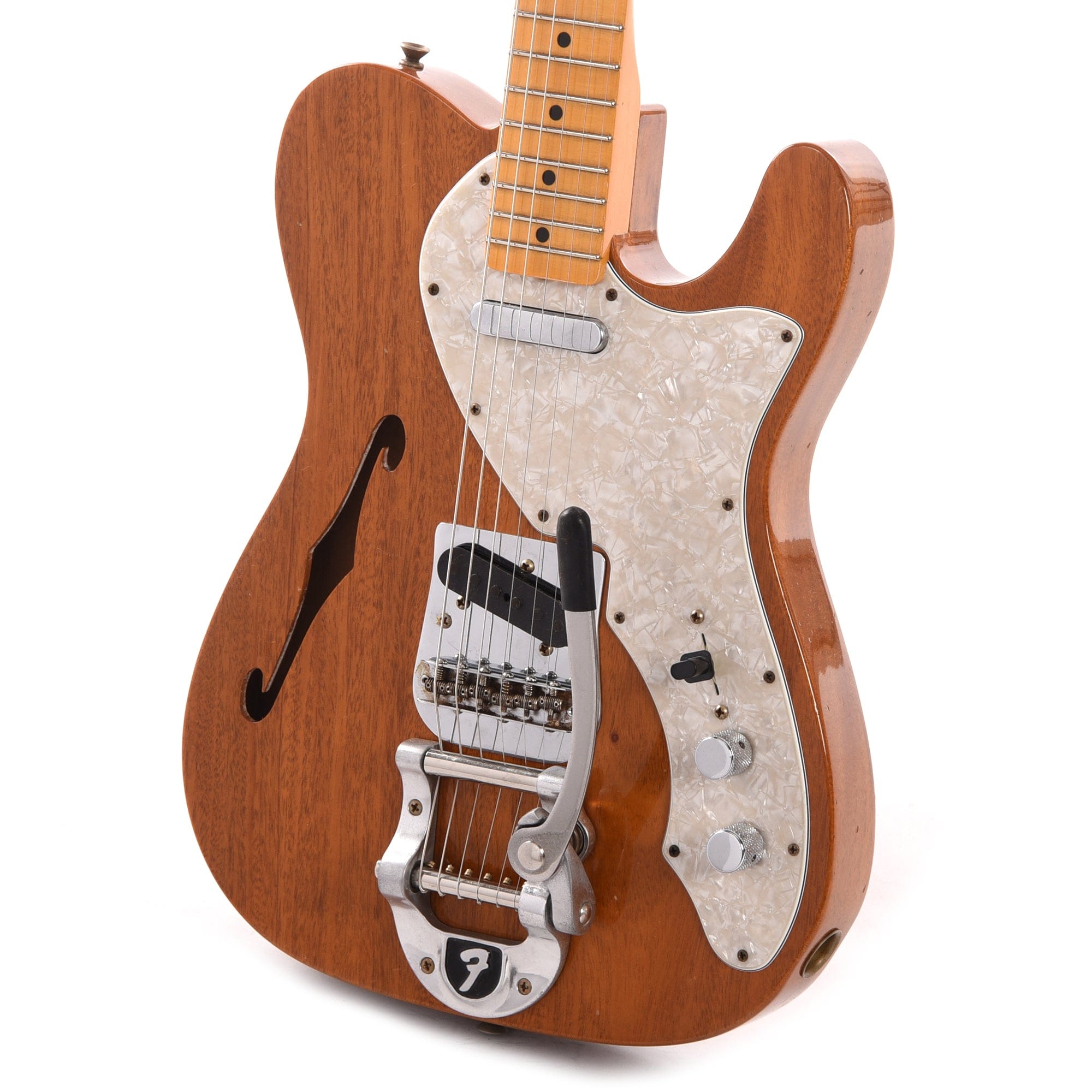 Fender Custom Shop 1968 Telecaster Thinline Journeyman Relic Aged Natu ...