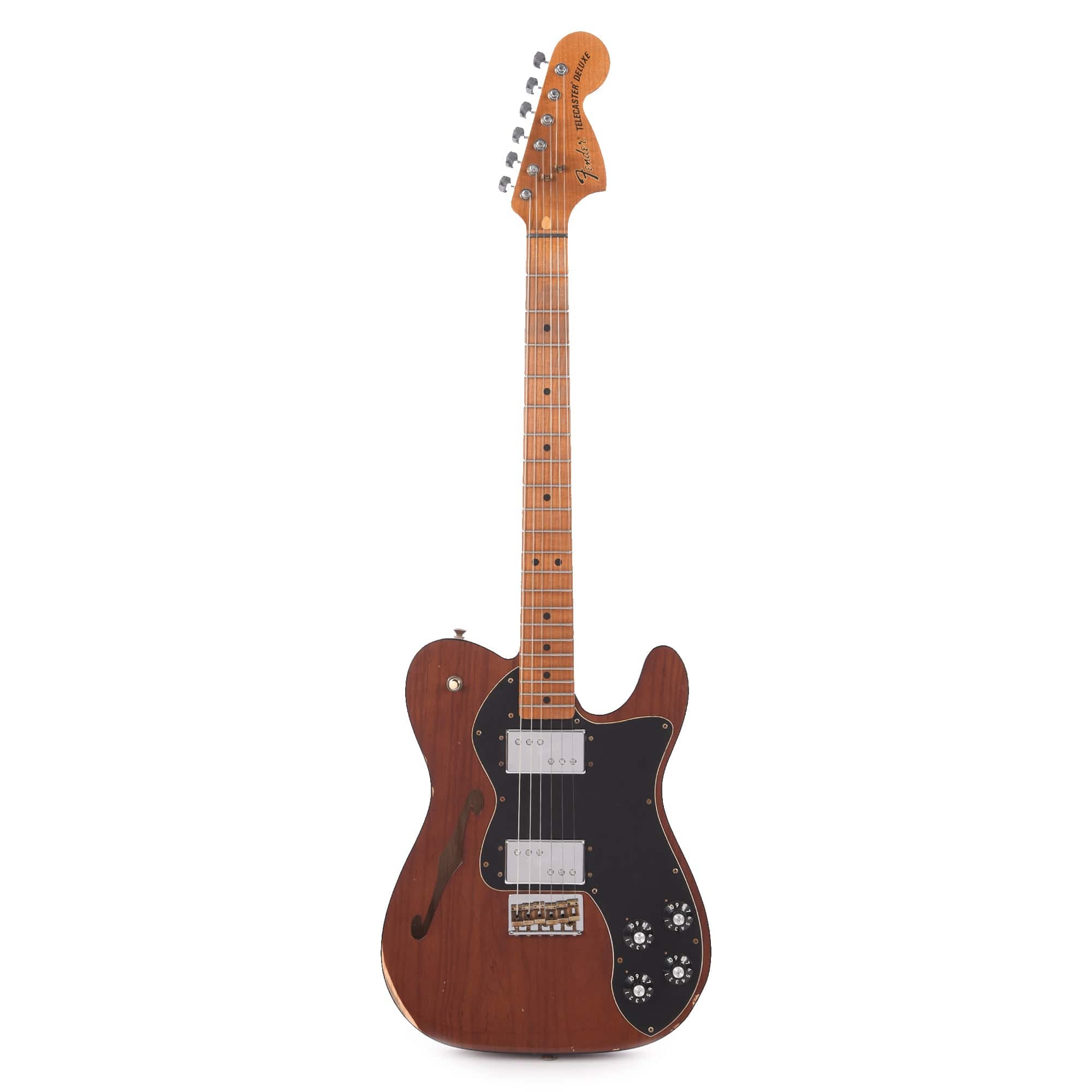 Fender Custom Shop 1972 Thinline Deluxe Relic Ash Walnut w/Roasted Nec ...