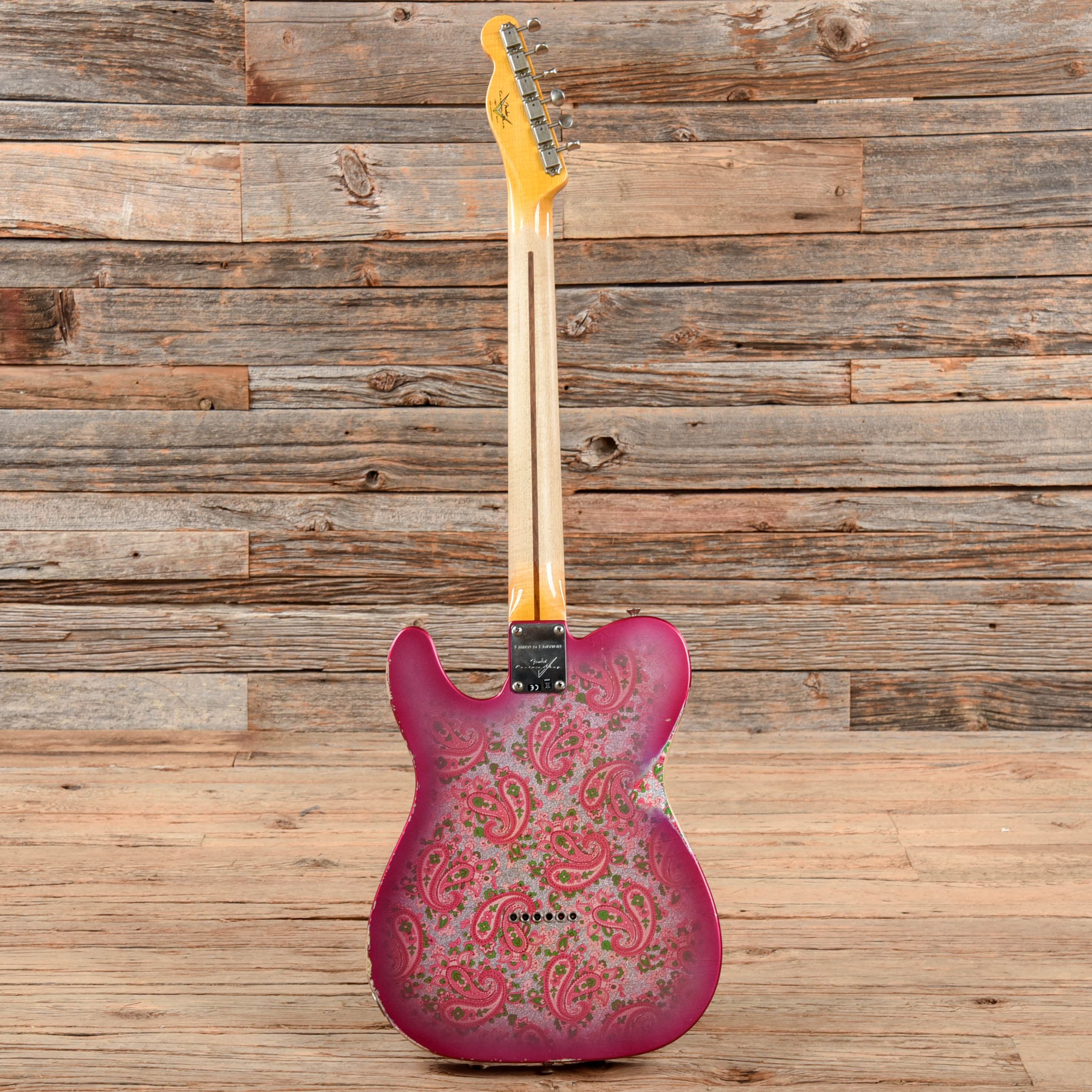 Fender Custom Shop Limited Edition '50s Telecaster Thinline Relic Pink ...