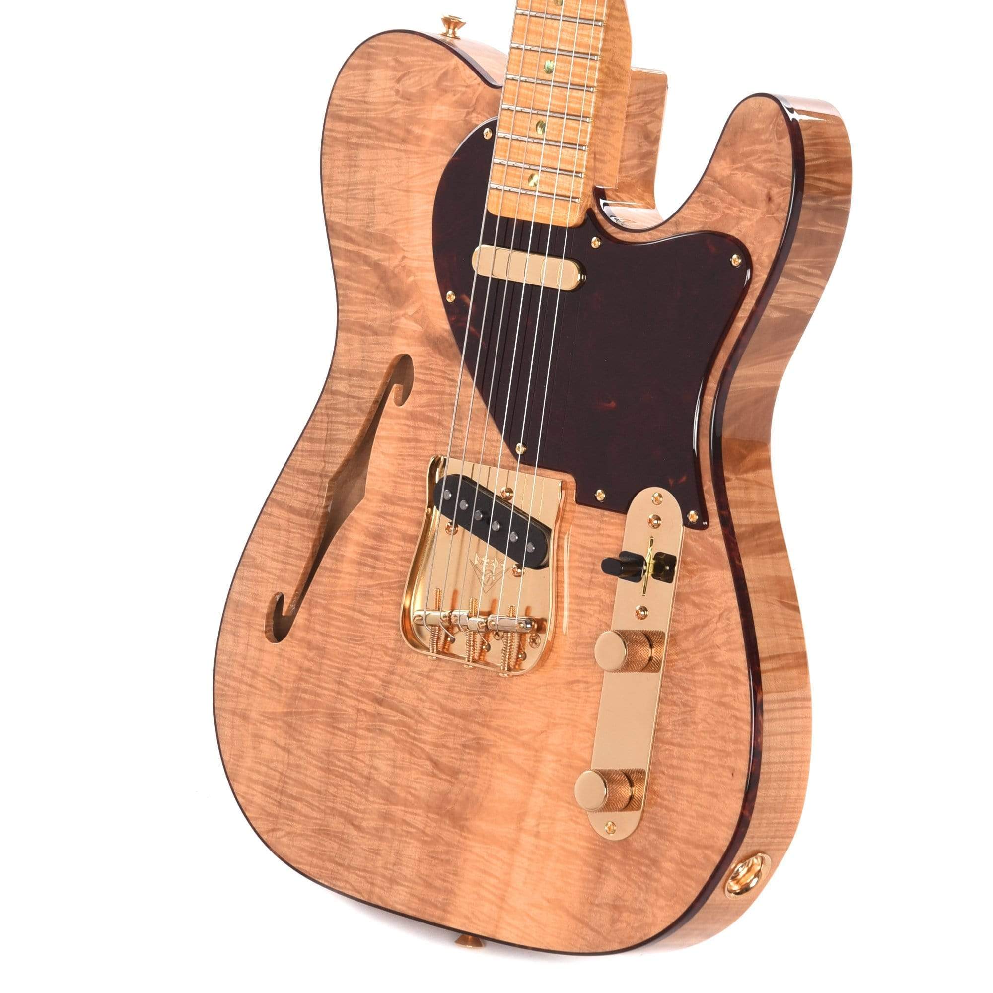 Fender Custom Shop Prestige Telecaster Thinline NOS Natural Master Bui ...