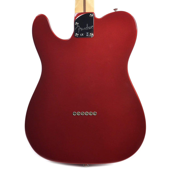 Fender Deluxe Telecaster Thinline MN Candy Apple Red – Chicago Music ...