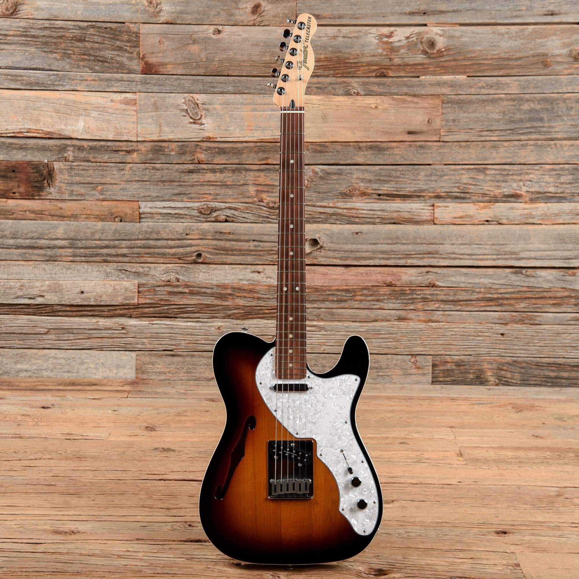Fender Deluxe Telecaster Thinline Sunburst 2019 – Chicago Music Exchange