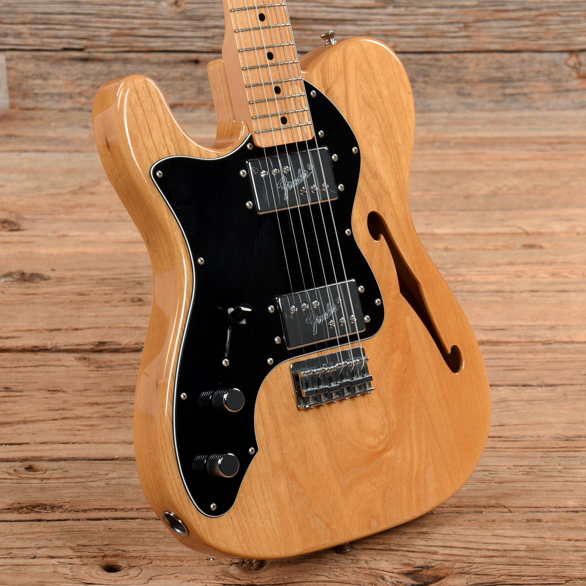Fender Japan TN-72 Thinline Telecaster Reissue Natural 1996 LEFTY ...