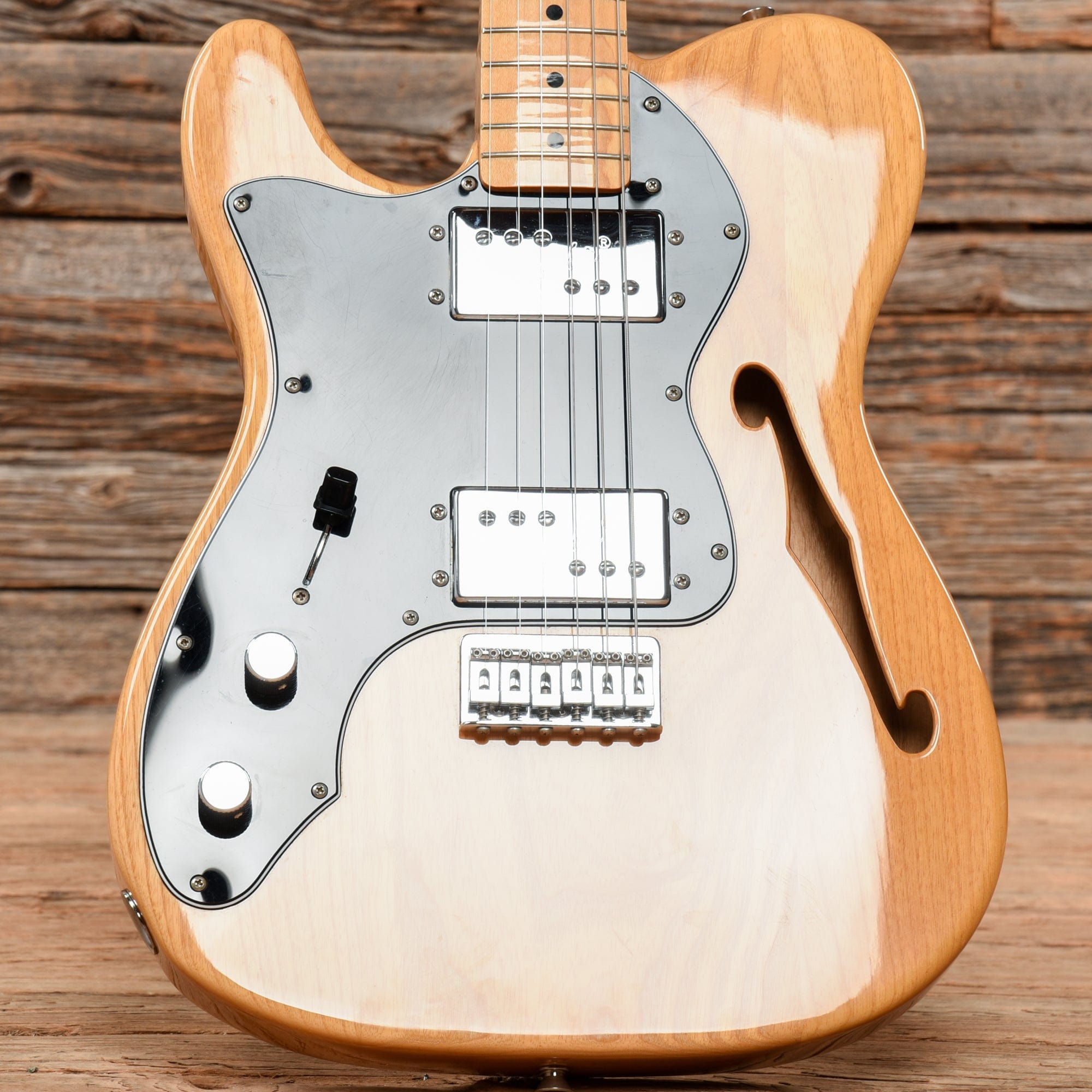Fender Japan TN-72 Thinline Telecaster Reissue Natural 1996 LEFTY ...