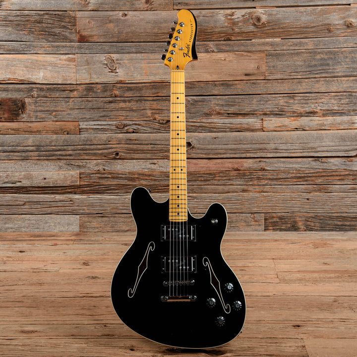 Fender Modern Player Starcaster Black 2014 – Chicago Music Exchange