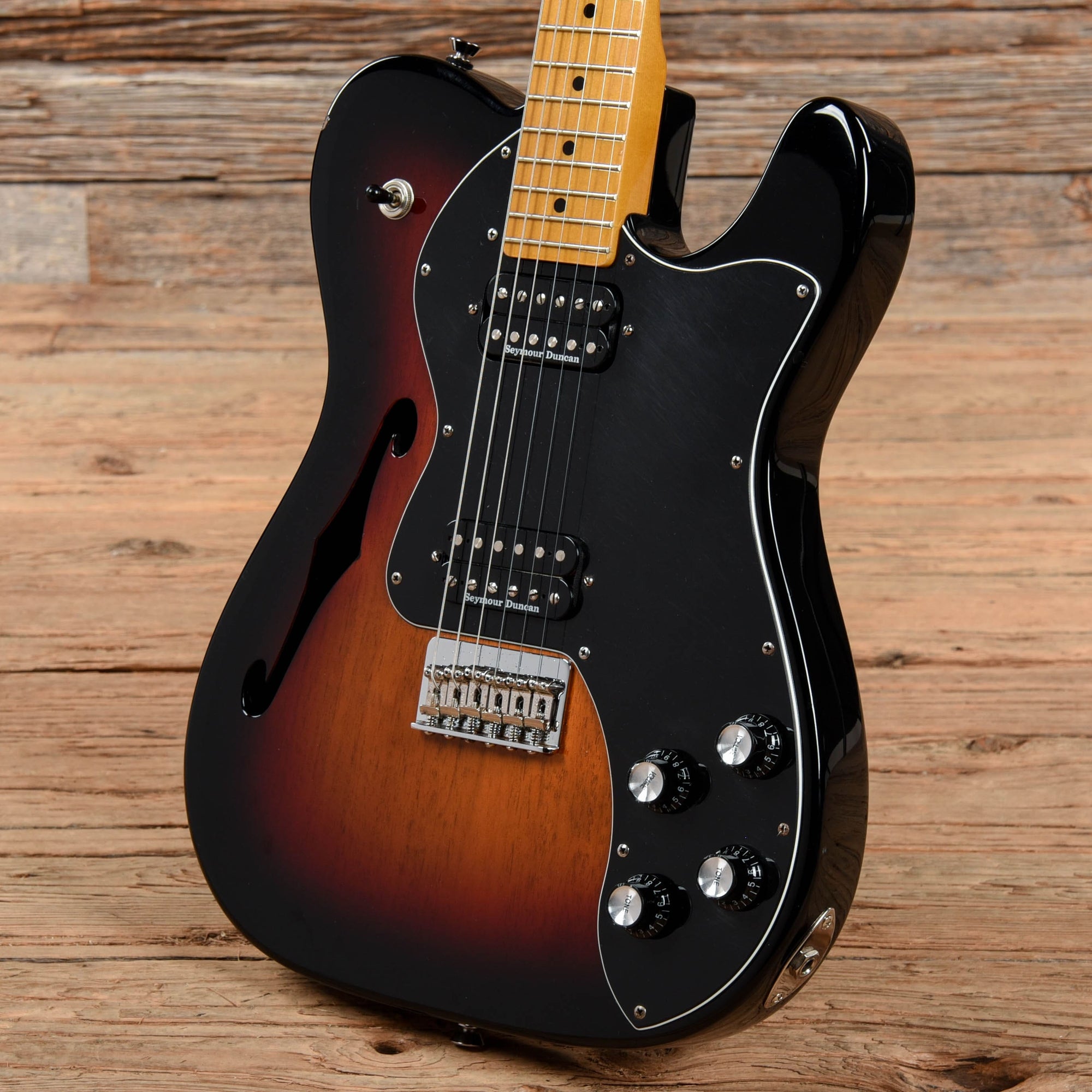 Fender Modern Player Telecaster Thinline Deluxe Sunburst 2013 – Chicago ...