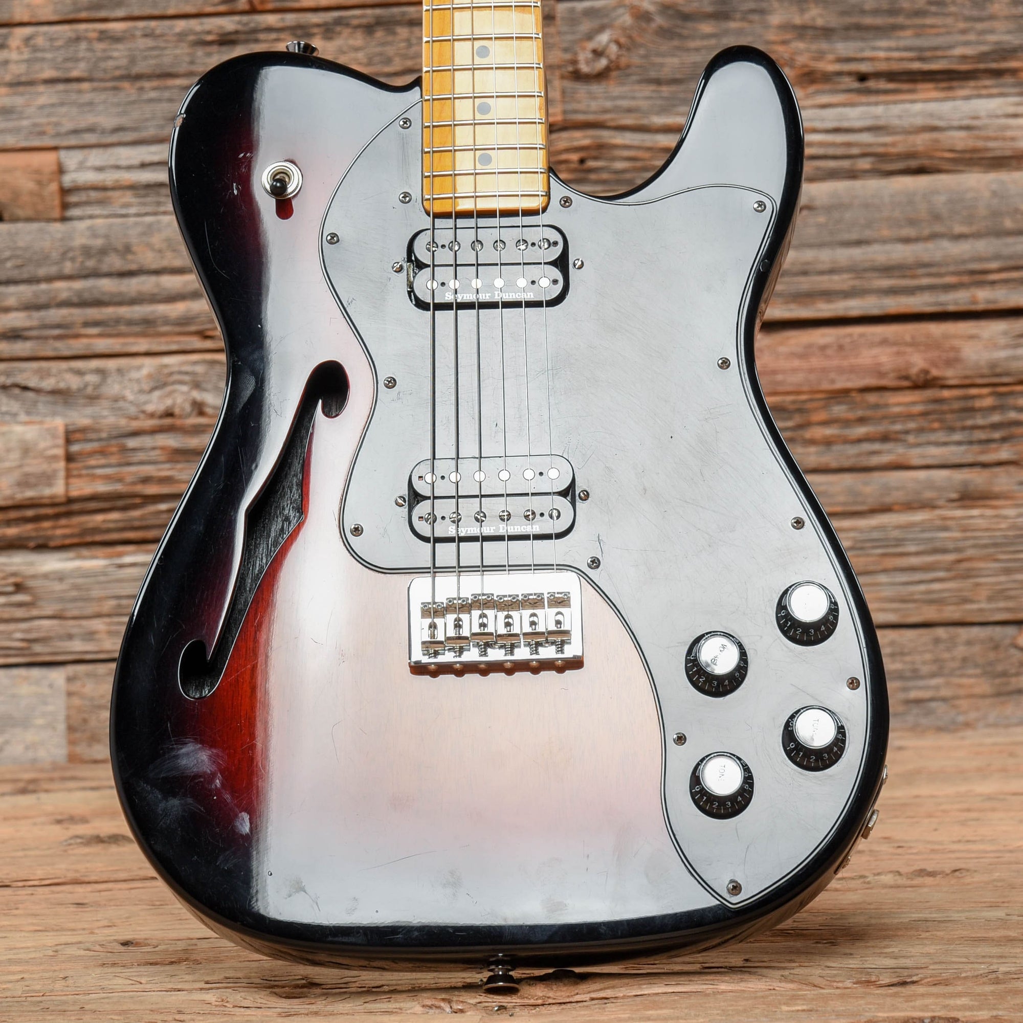 Fender Modern Player Telecaster Thinline Deluxe Sunburst 2013 – Chicago ...