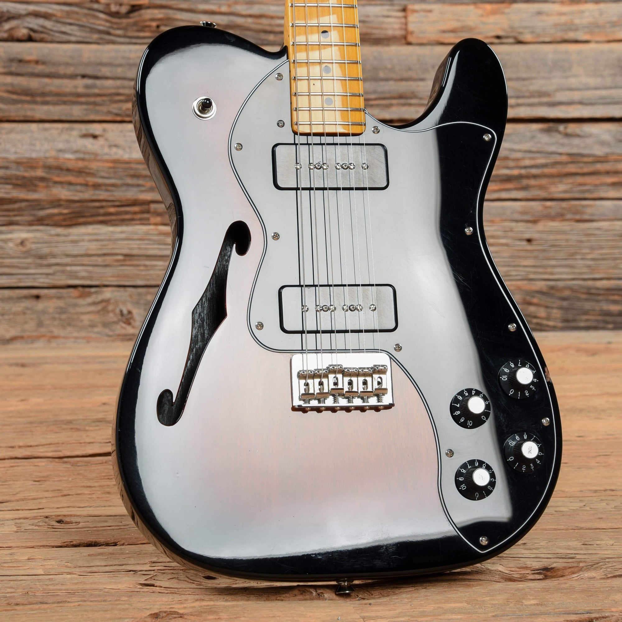 Fender Modern Player Telecaster Thinline Deluxe Sunburst – Chicago ...