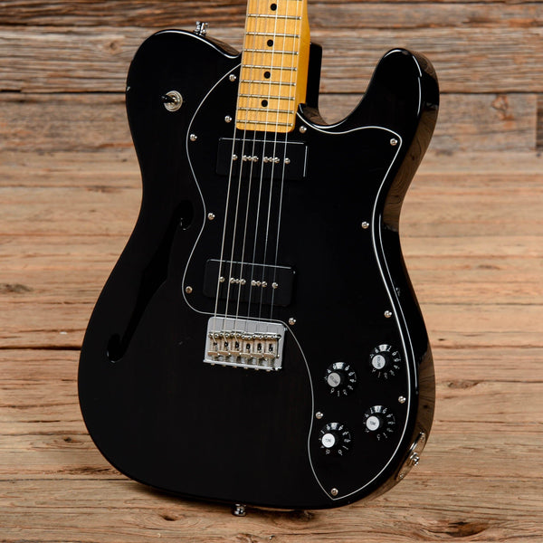 Fender Modern Player Telecaster Thinline Deluxe Transparent Black 2012 ...
