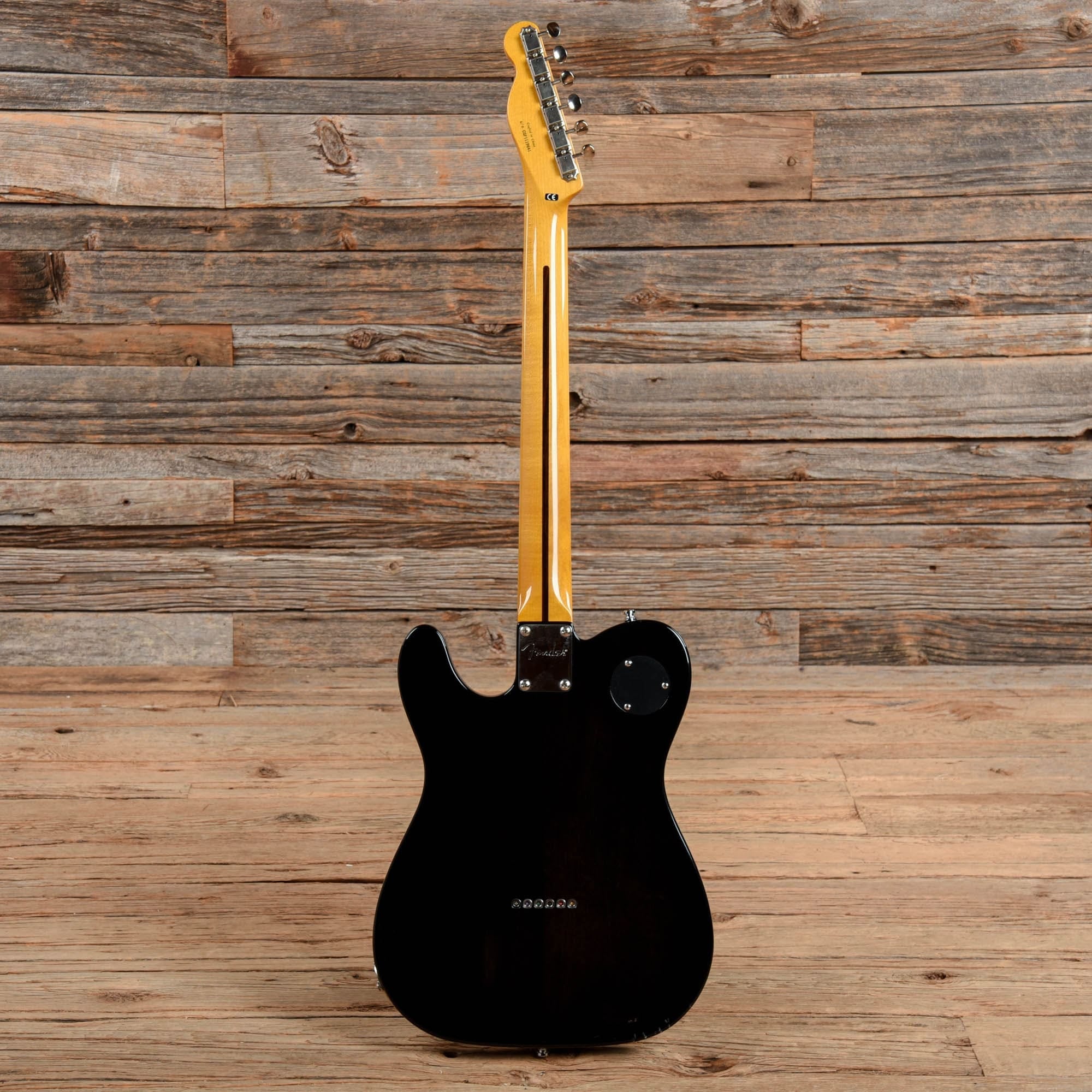 Fender Modern Player Telecaster Thinline Deluxe Transparent Black 2012 ...