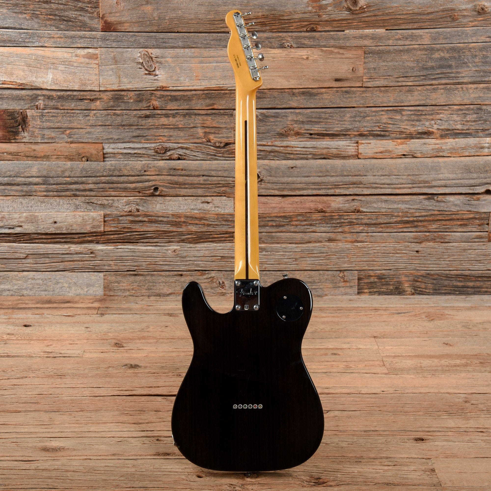 Fender Modern Player Telecaster Thinline Deluxe Transparent Black 2018 ...