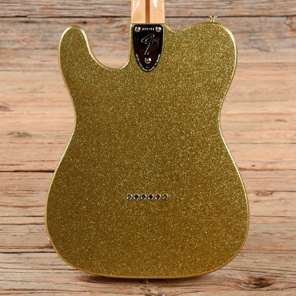 Fender Telecaster Thinline Gold Sparkle Refin 1972 – Chicago Music Exchange