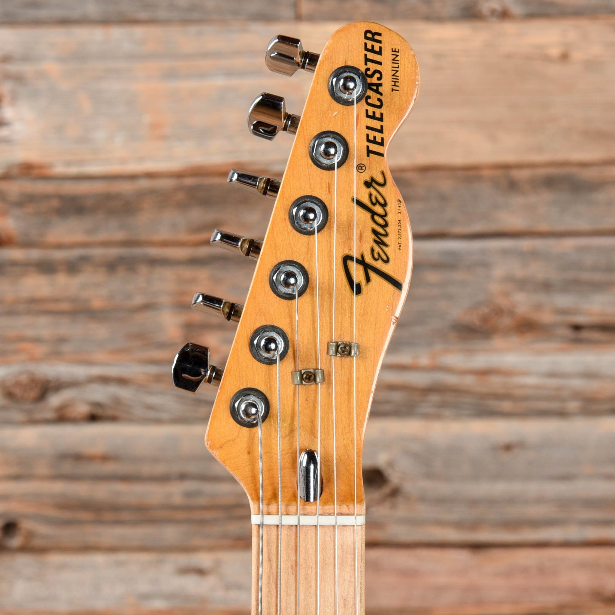 Fender Telecaster Thinline Gold Sparkle Refin 1972 – Chicago Music Exchange
