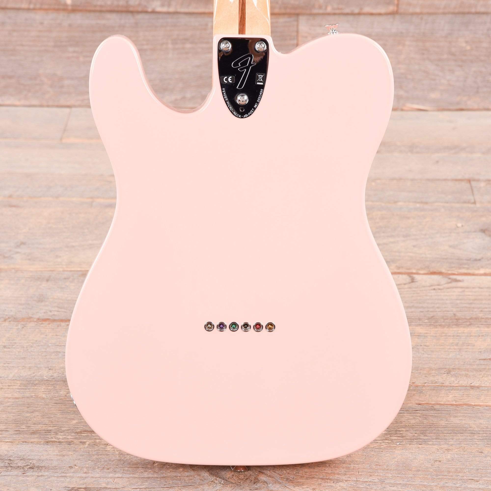 Fender Vintera '70s Telecaster Thinline Shell Pink w/4-Ply Aged Pearl ...