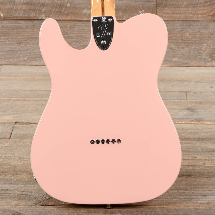 Fender Vintera '70s Telecaster Thinline Shell Pink w/4-Ply Aged Pearl ...