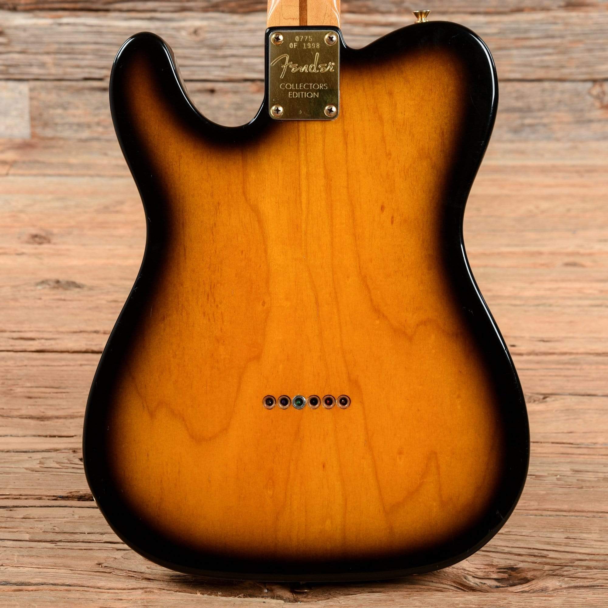Fender 1998 Collectors Edition Telecaster Sunburst 1998 – Chicago Music ...