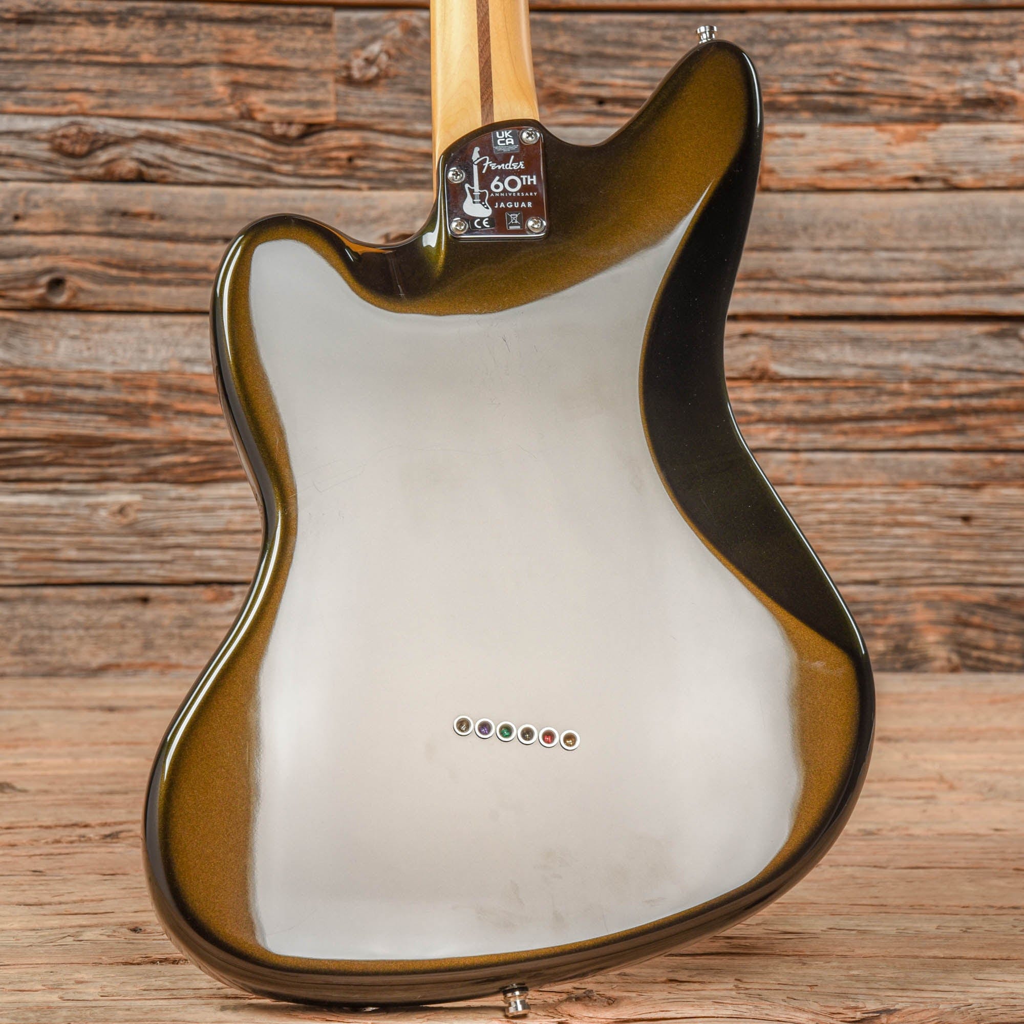 Fender 60th Anniversary Ultra Luxe Jaguar Texas Tea 2021 – Chicago ...