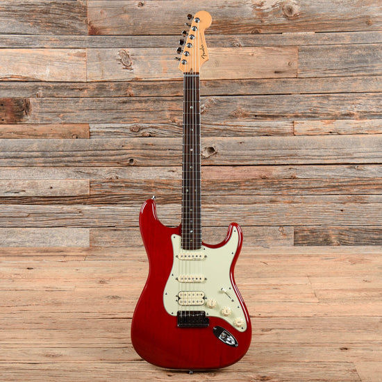 Fender American Deluxe Fat Stratocaster Crimson Red Transparent 2001 ...