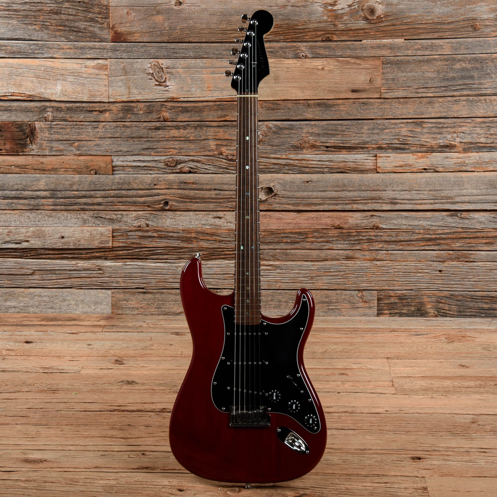 Fender American Deluxe Mahogany Stratocaster Red 2004 – Chicago Music ...