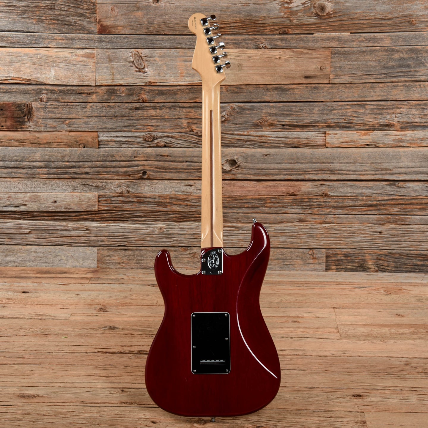 Fender American Deluxe Mahogany Stratocaster Red 2004 – Chicago Music ...