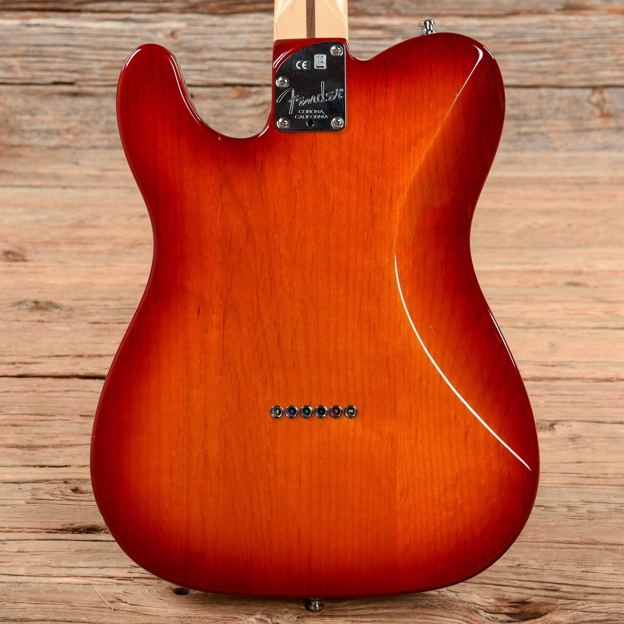 Fender American Deluxe Telecaster Aged Cherry Burst 2013 – Chicago ...