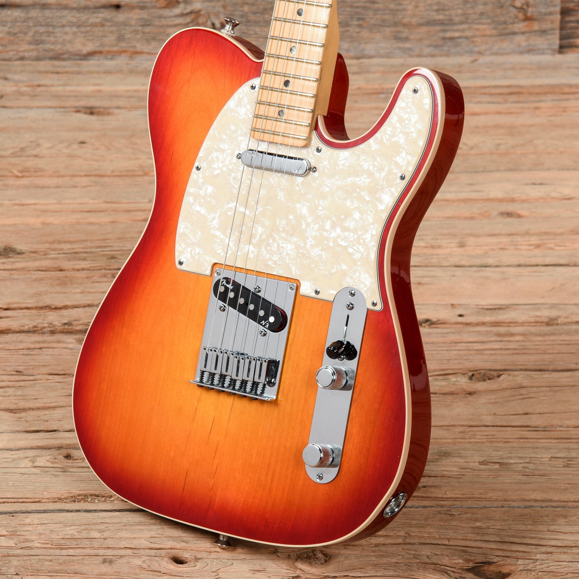 Fender American Deluxe Telecaster Aged Cherry Sunburst 2011 – Chicago ...