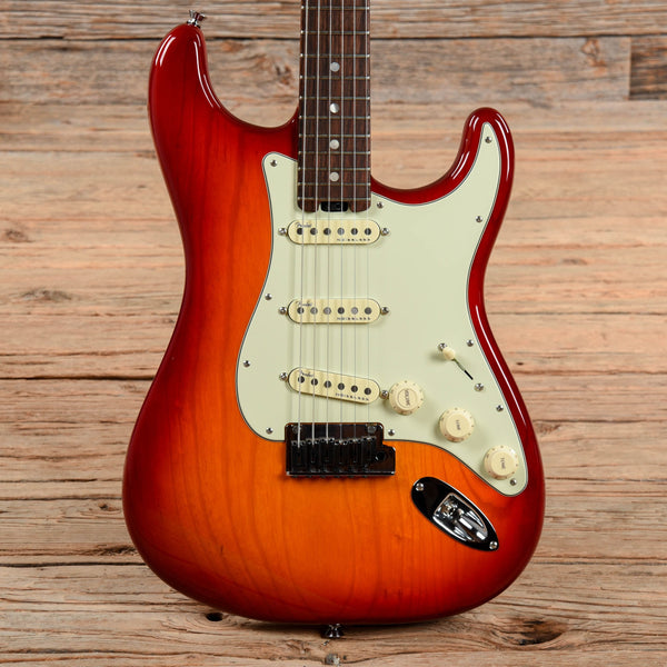Fender American Elite Stratocaster Cherry Sunburst 2016 – Chicago Music ...