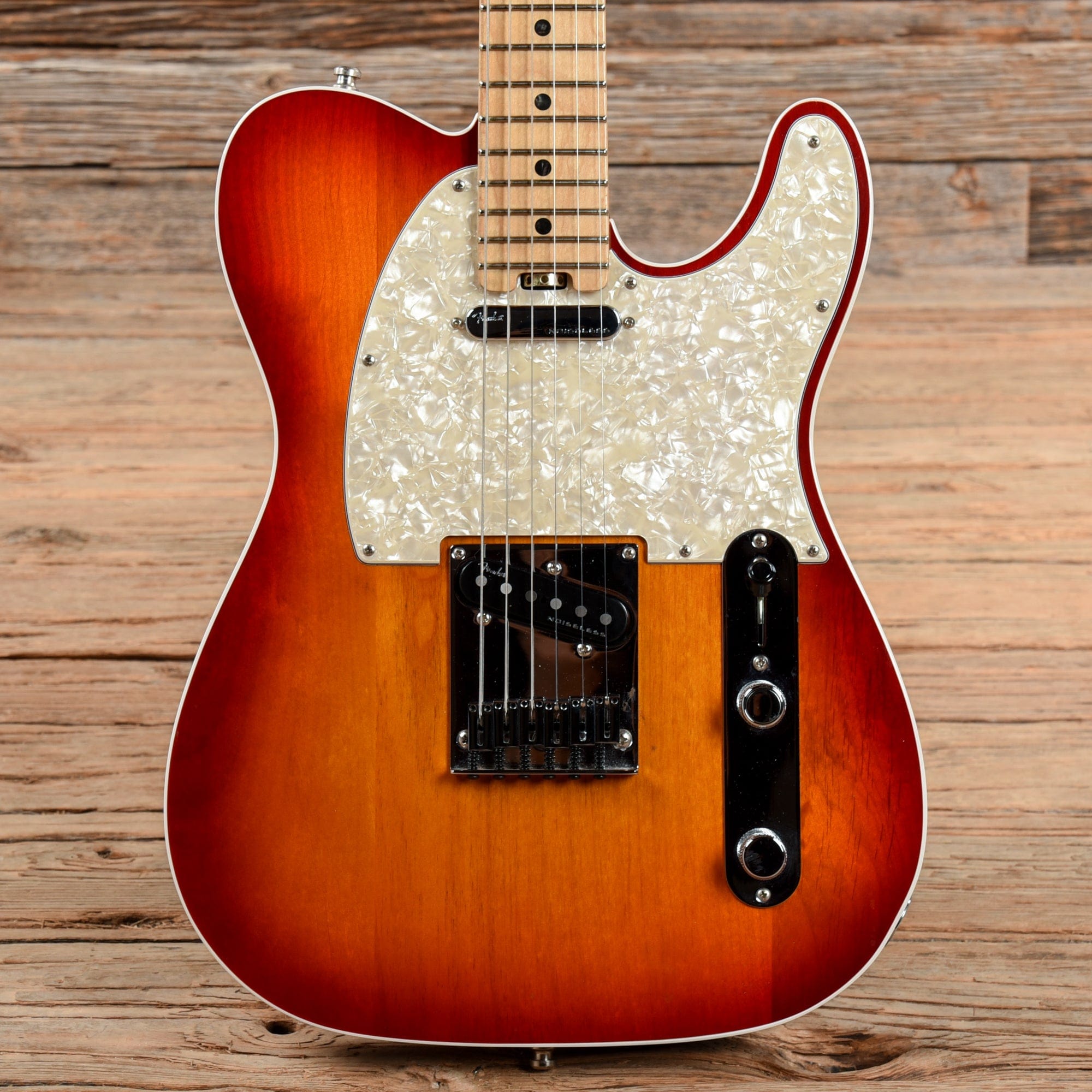 Fender American Elite Telecaster Aged Cherry Sunburst 2016 – Chicago ...