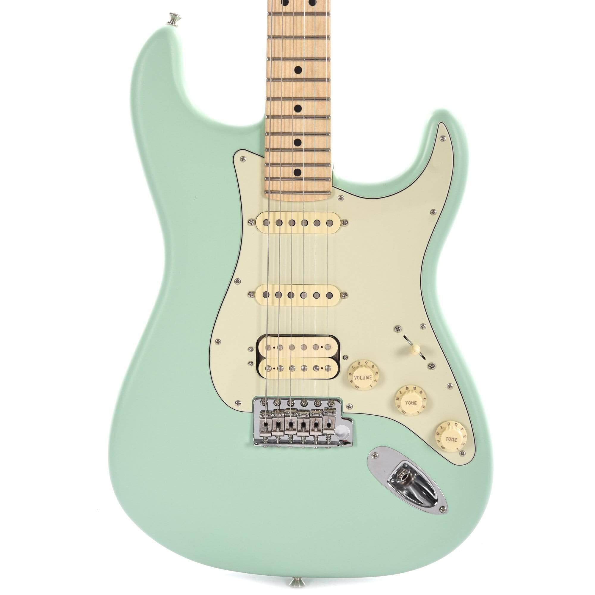 Fender American Performer Stratocaster HSS Satin Surf Green – Chicago ...