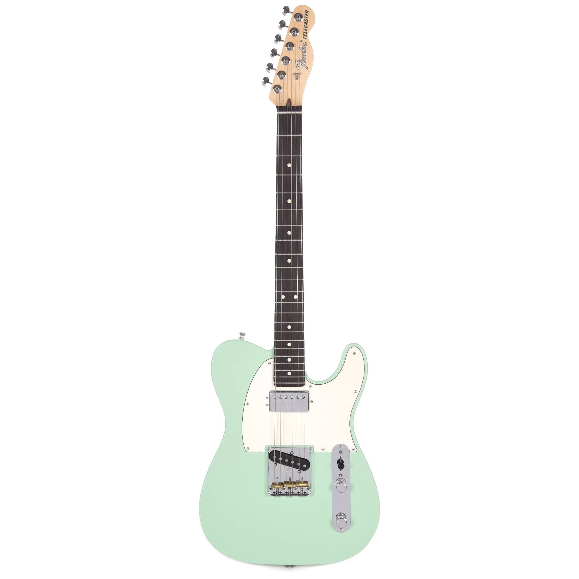 Fender American Performer Telecaster Humbucker Satin Surf Green ...