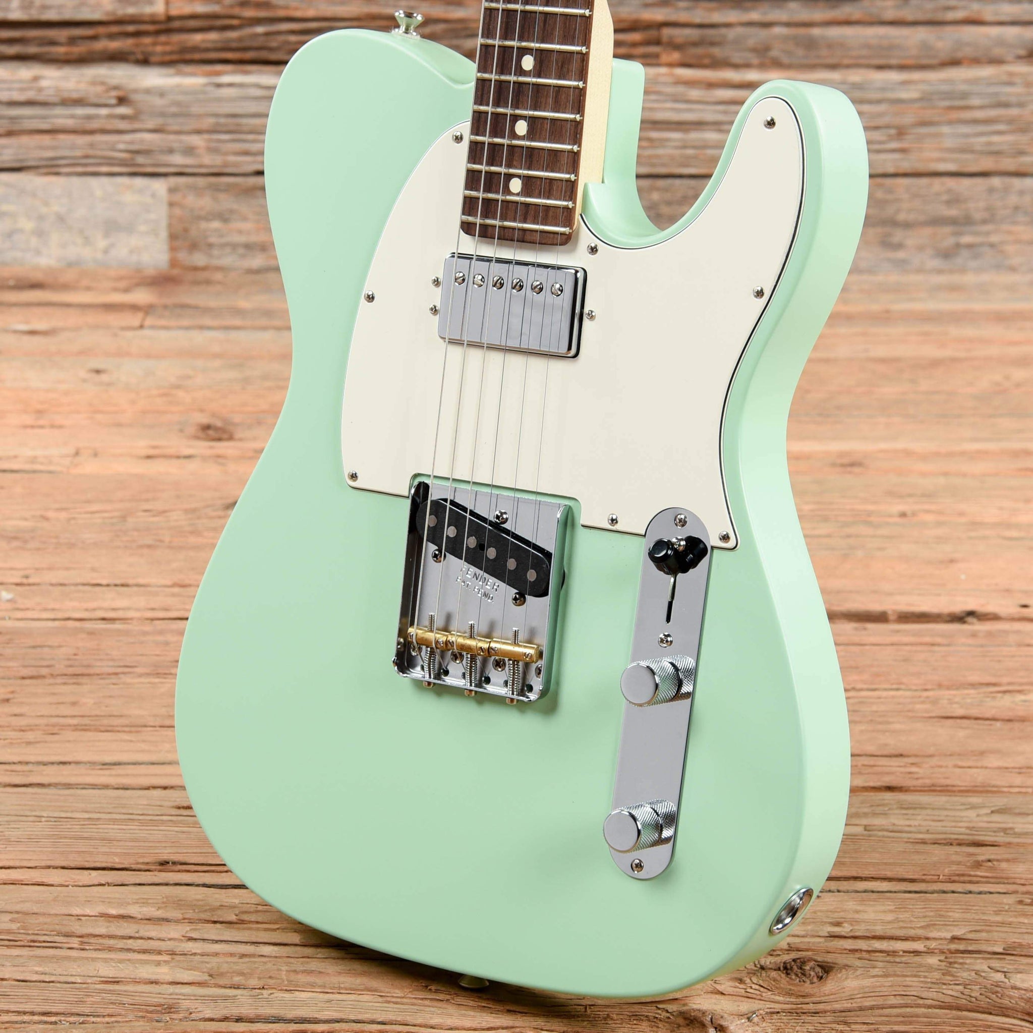 Fender American Performer Telecaster Humbucker Satin Surf Green 2021 ...