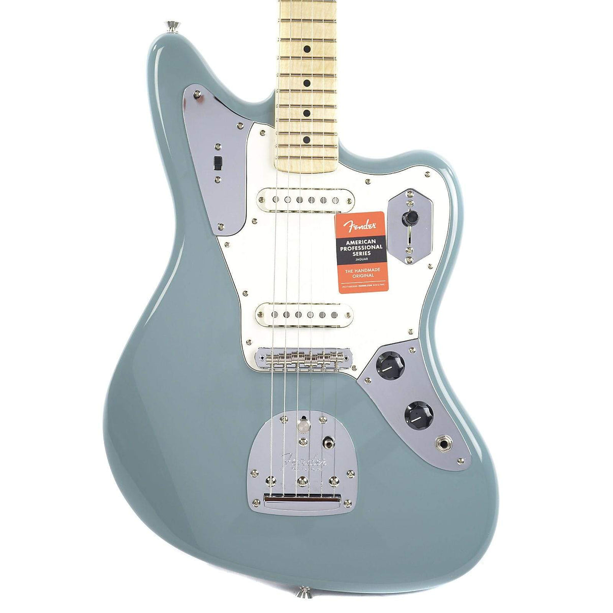 Fender American Pro Jaguar MN Sonic Gray – Chicago Music Exchange