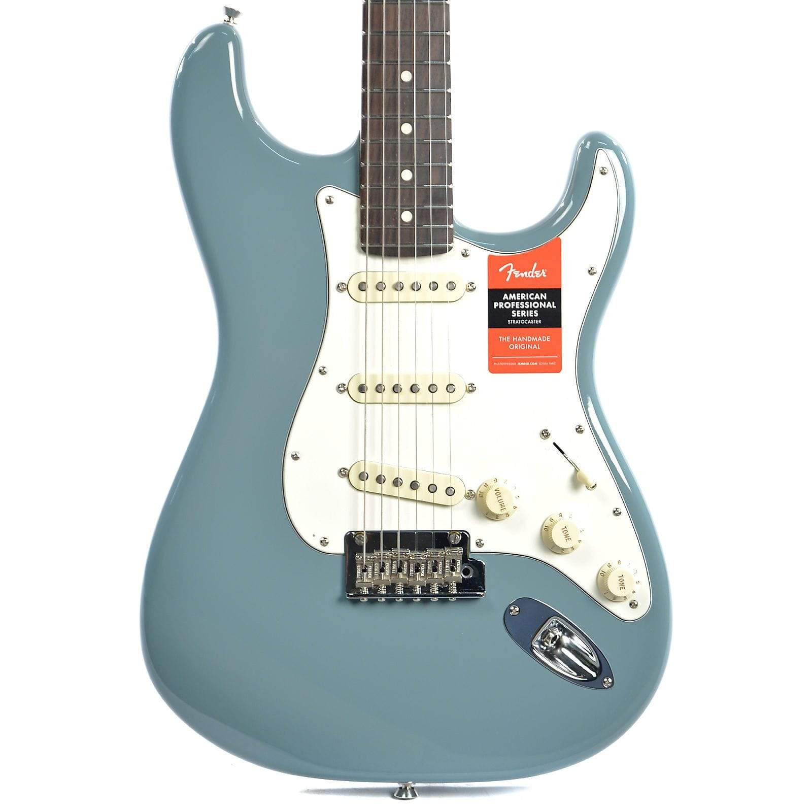 Fender American Pro Stratocaster Sonic Gray w/Parchment Pickguard ...
