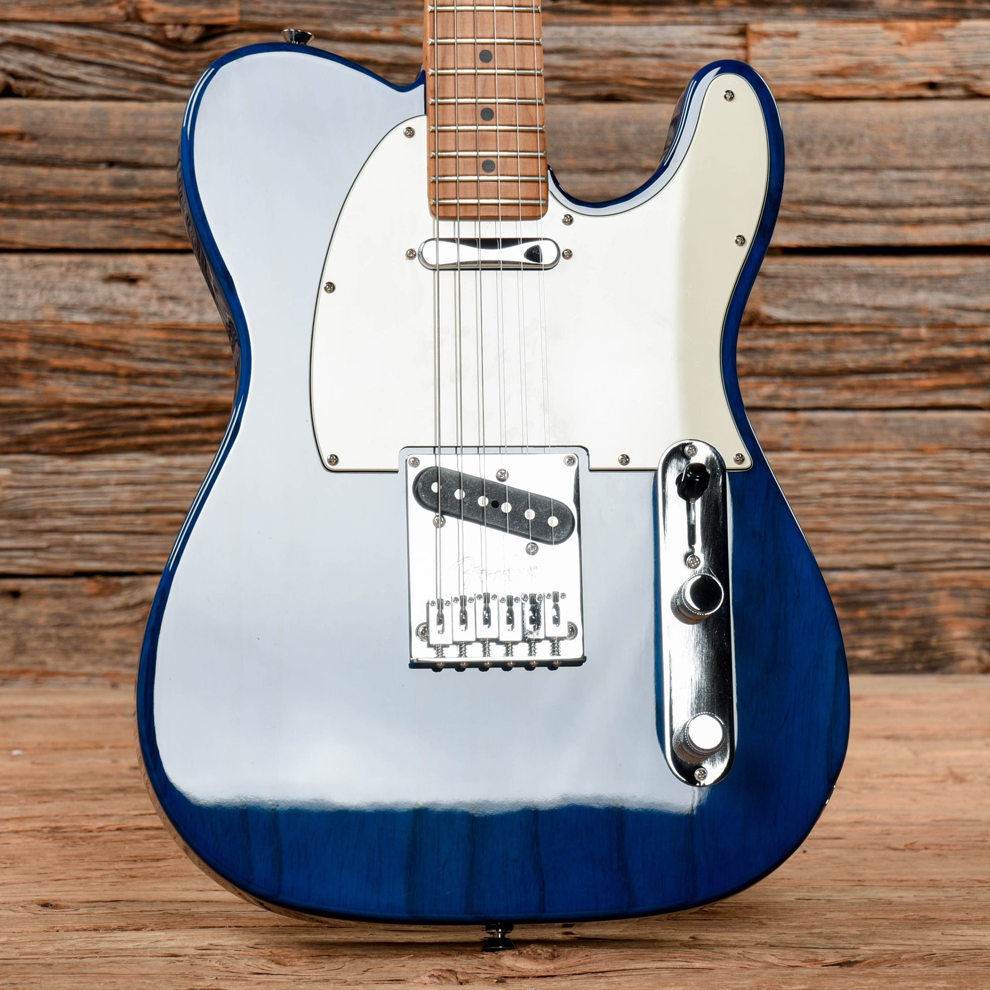 Fender American Pro Telecaster with Roasted Maple Neck Sapphire Blue ...