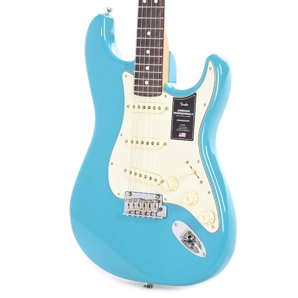 Fender American Professional II Stratocaster Miami Blue – Chicago Music ...