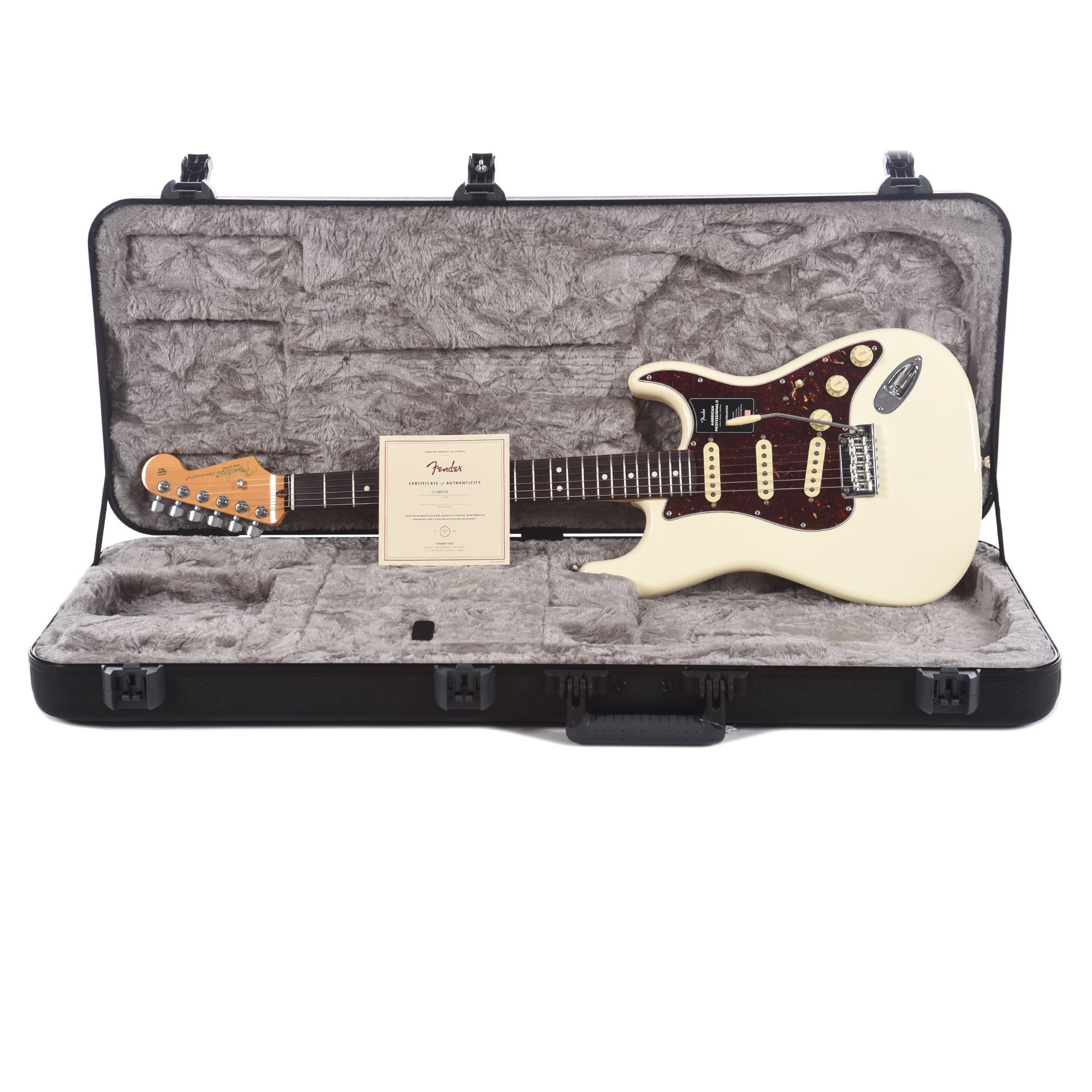 Fender American Professional II Stratocaster Olympic White – Chicago ...