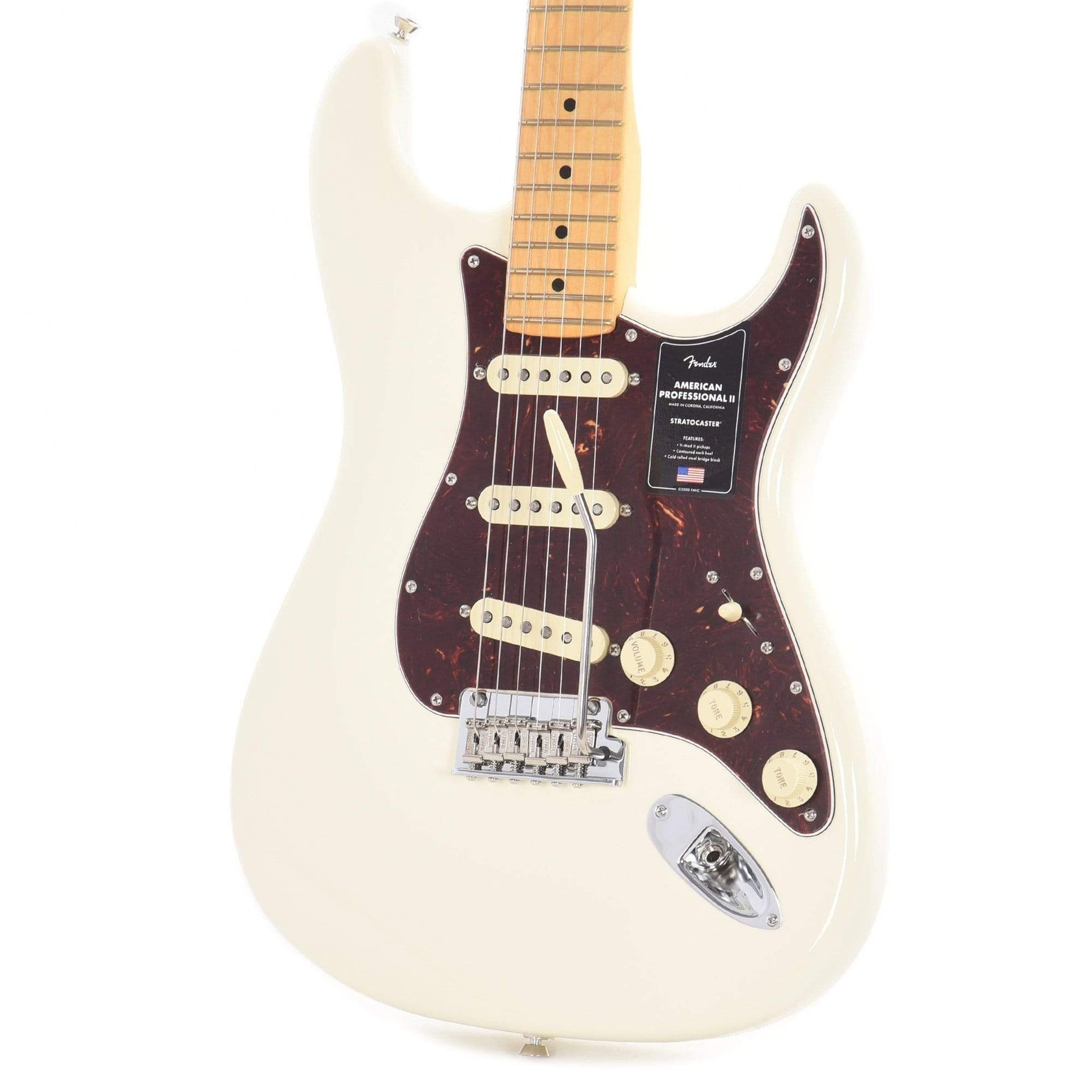 Fender American Professional II Stratocaster Olympic White – Chicago ...