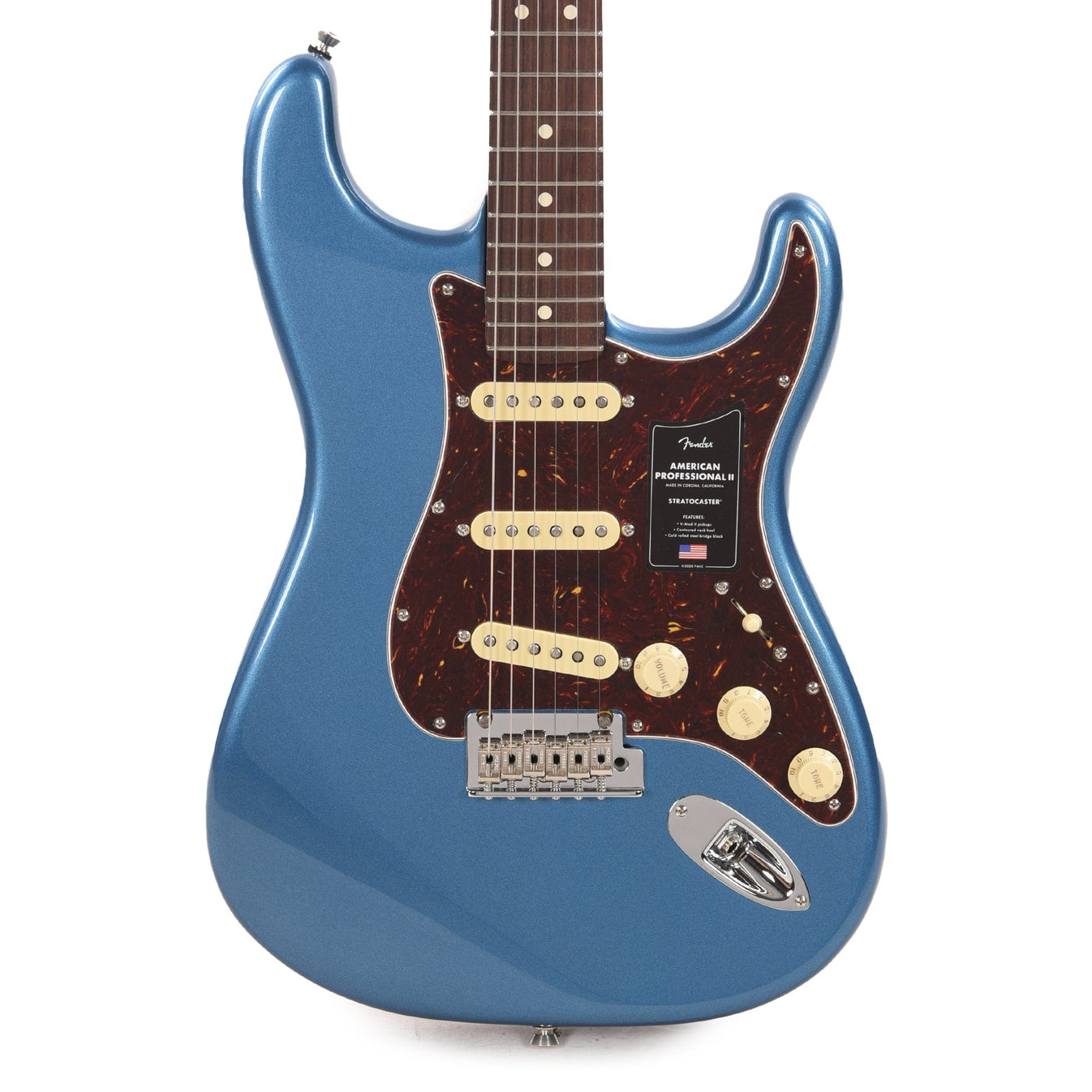 Fender American Professional II Stratocaster Rosewood Neck Lake Placid ...