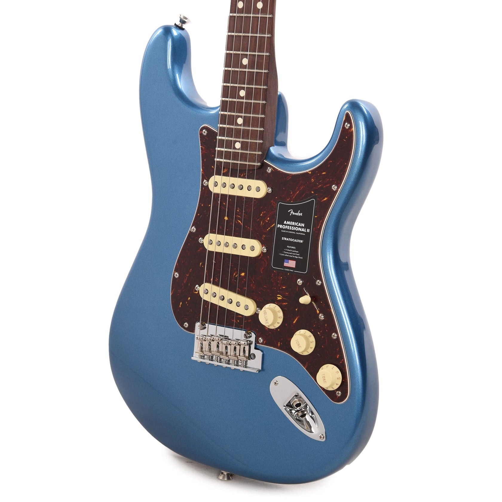 Fender American Professional II Stratocaster Rosewood Neck Lake Placid ...