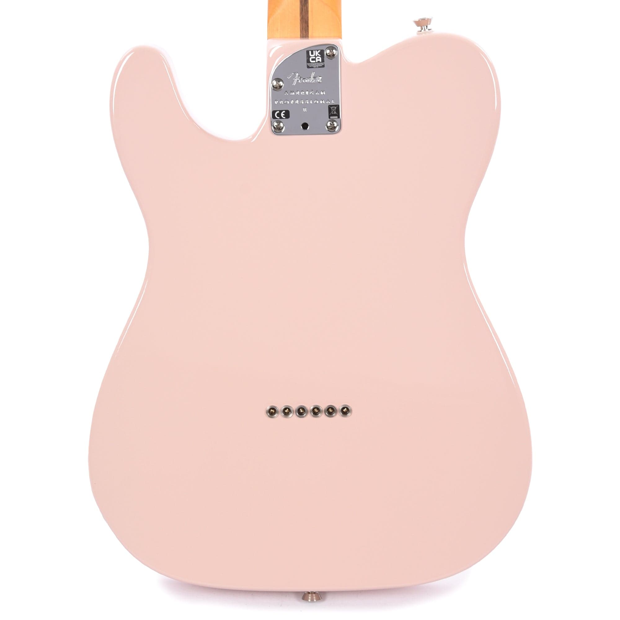 Fender American Professional II Telecaster Shell Pink – Chicago Music ...