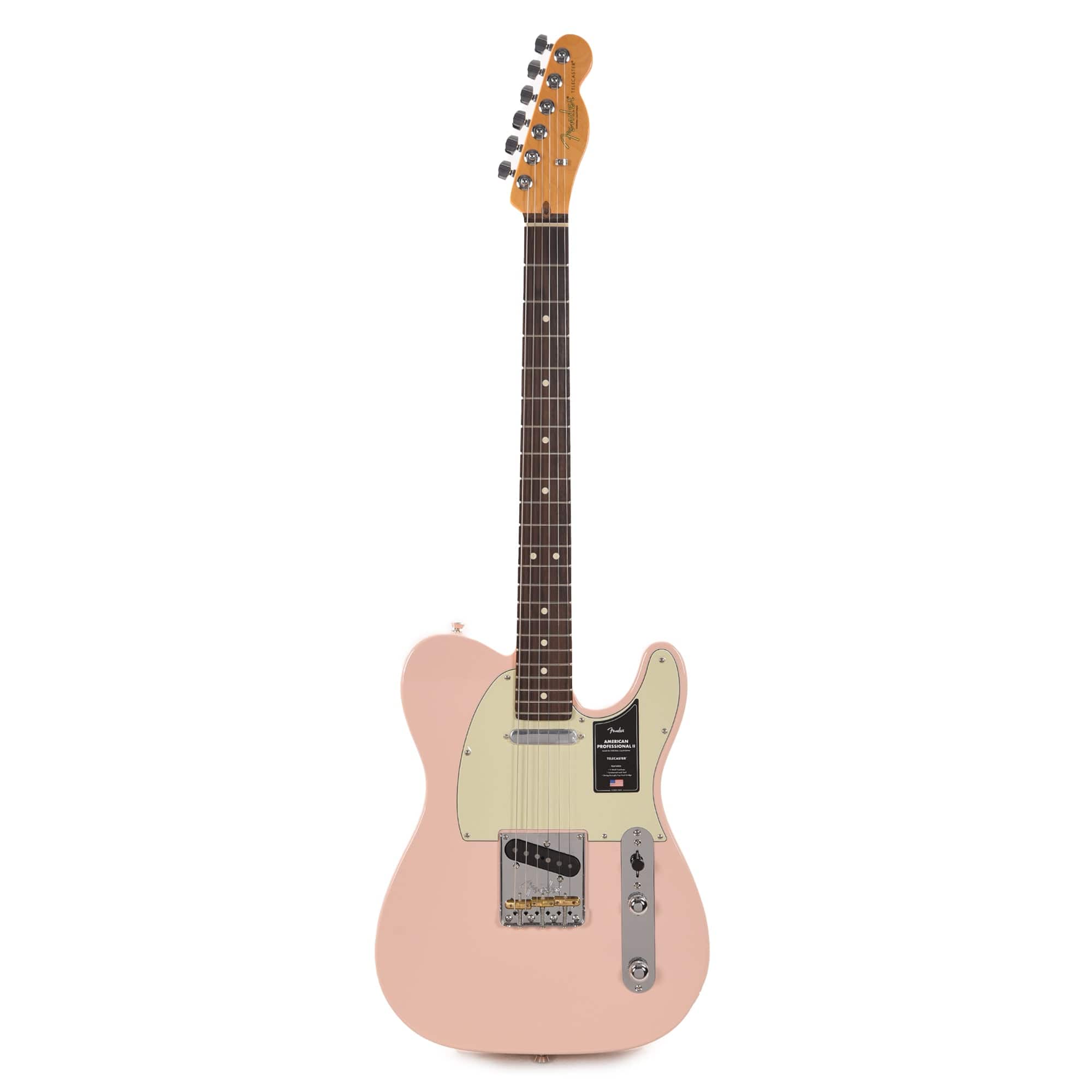 Fender American Professional II Telecaster Shell Pink – Chicago Music ...