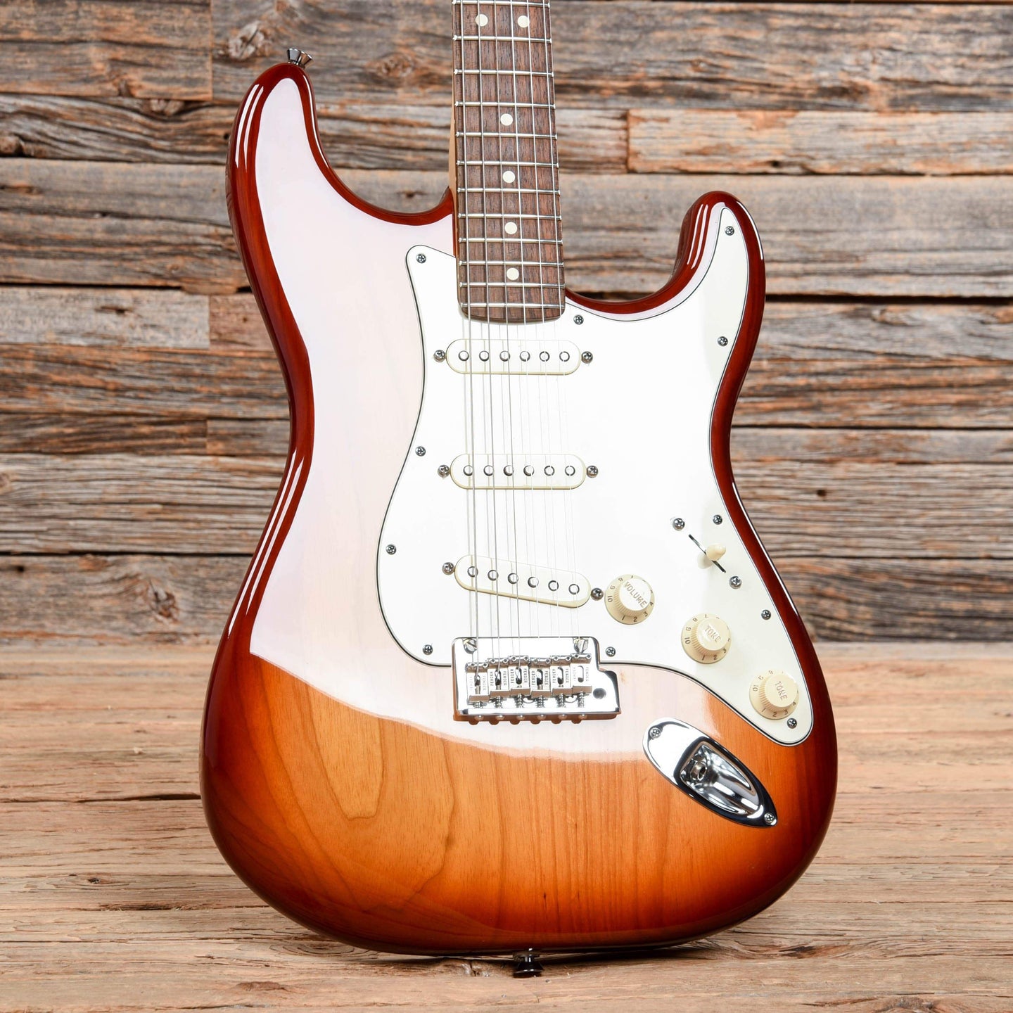 Fender American Standard Stratocaster Aged Cherry Sunburst 2012 ...