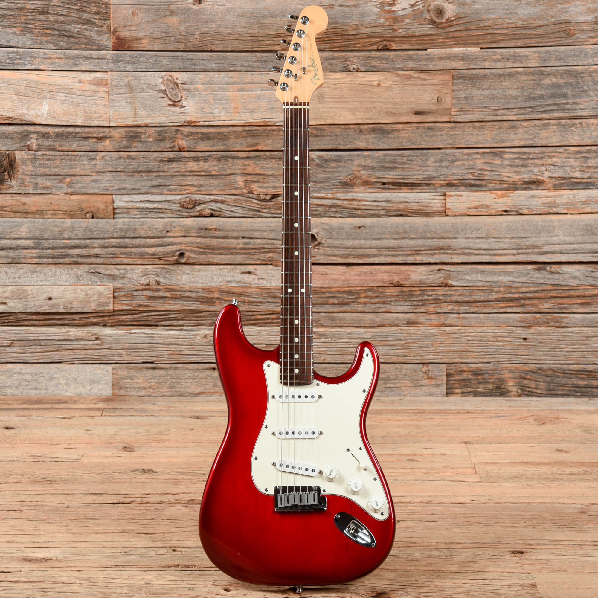 Fender American Standard Stratocaster Crimson Red Transparent 1995 ...