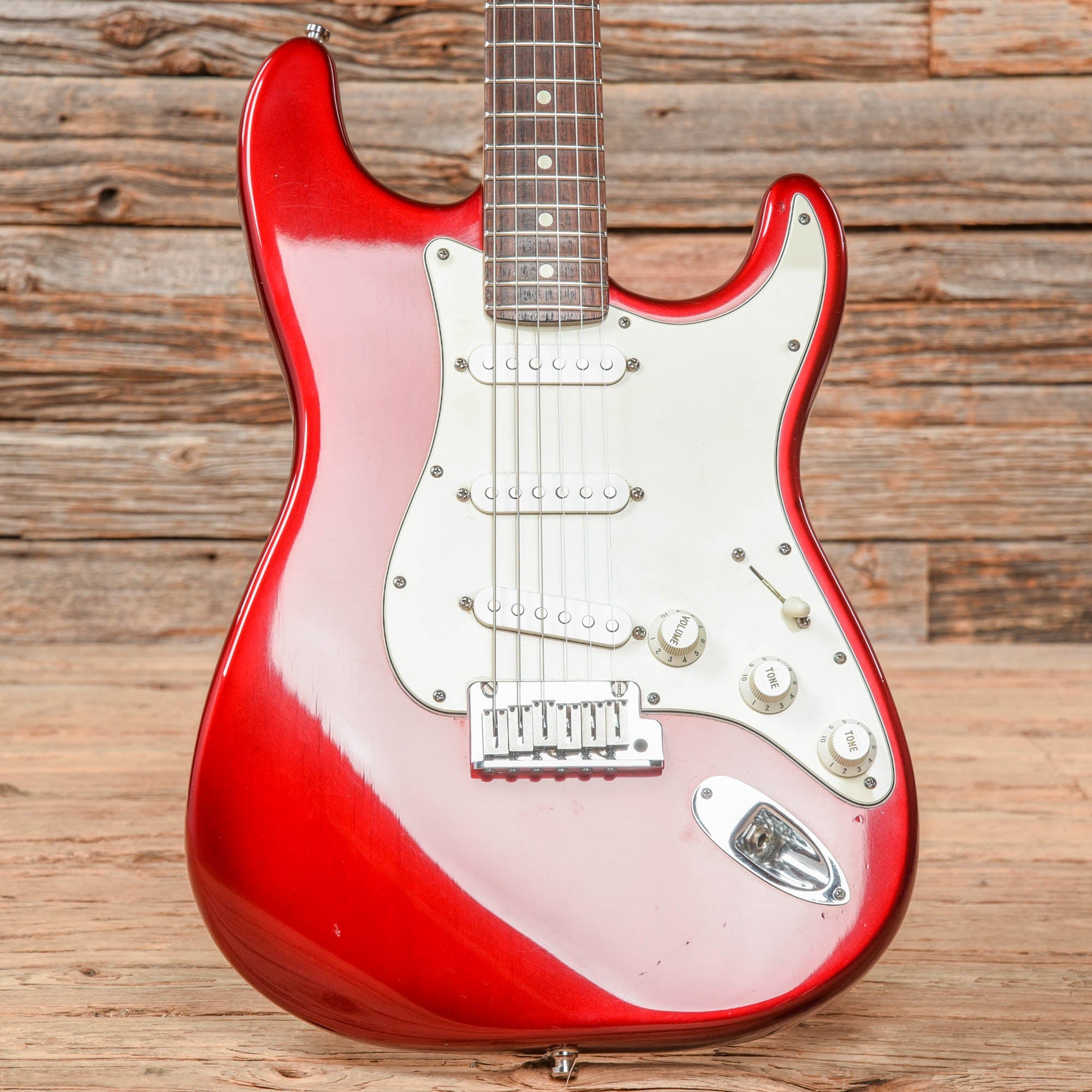 Fender American Standard Stratocaster Crimson Red Transparent 1995 ...